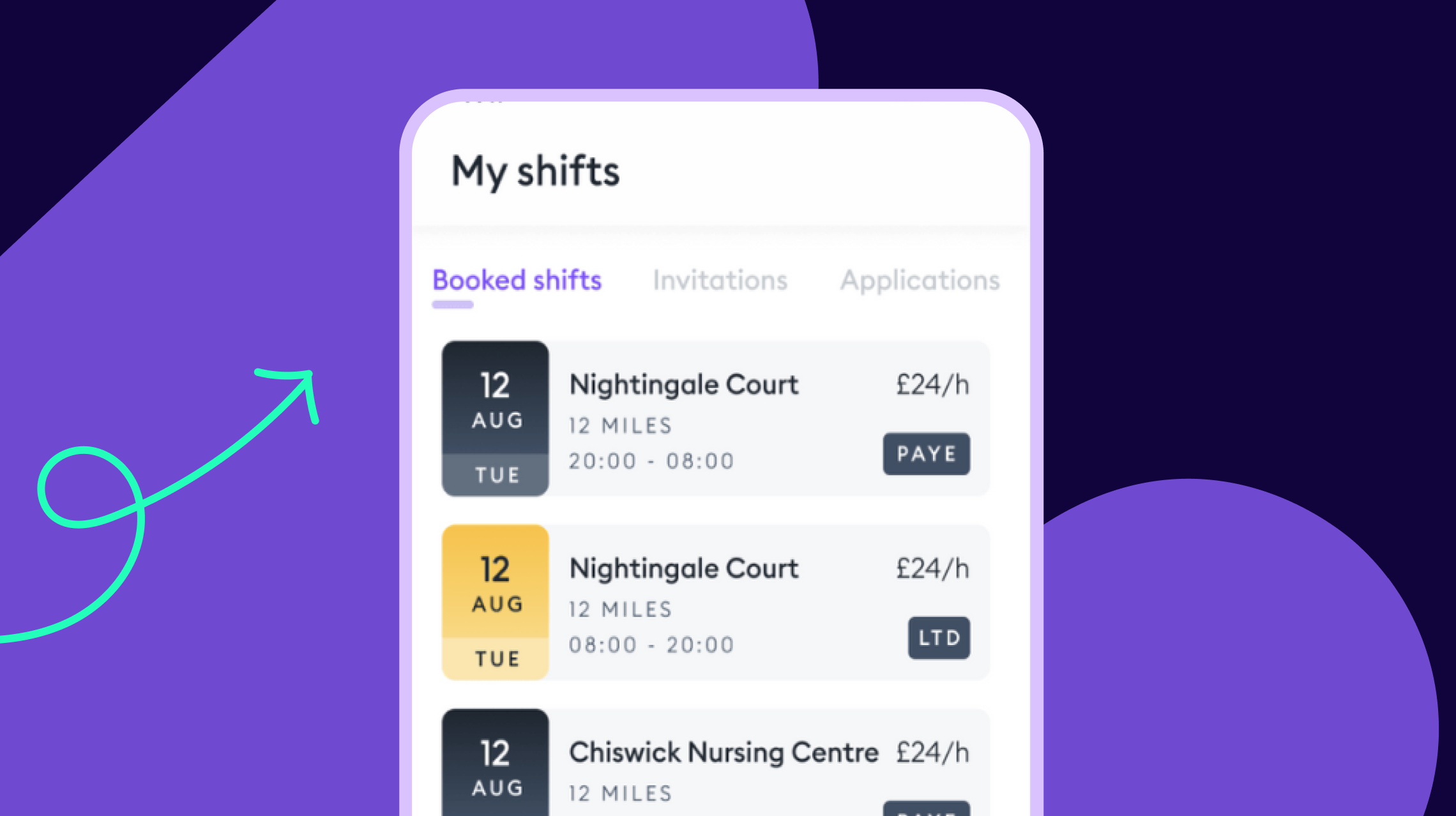 How our app works | Locum shift app | Florence UK